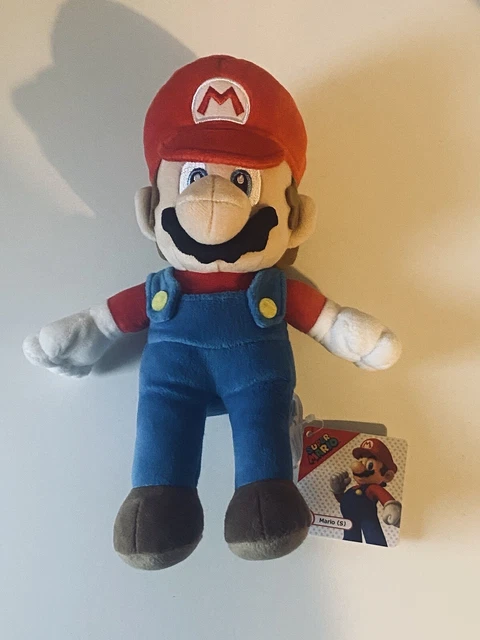 MARIO PLUSH SOFT Toy Super Mario Teddy New With Tags Official Nintendo ...