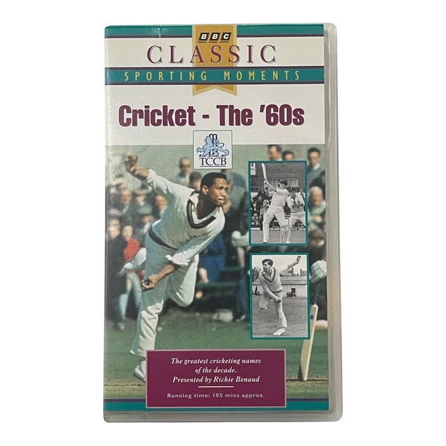 BBC CLASSIC SPORTING Moments Cricket The 60s VHS - Richie Benaud £17.99 ...