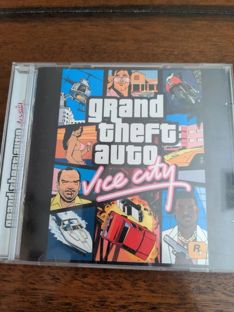 GRAND THEFT AUTO Vice City Rockstar Games jeu PC CD-Rom, boîte ...
