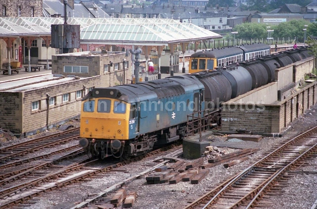 SKIPTON & LONG Preston Class 25 25259 1986 Lot of 4 Colour Negatives ...