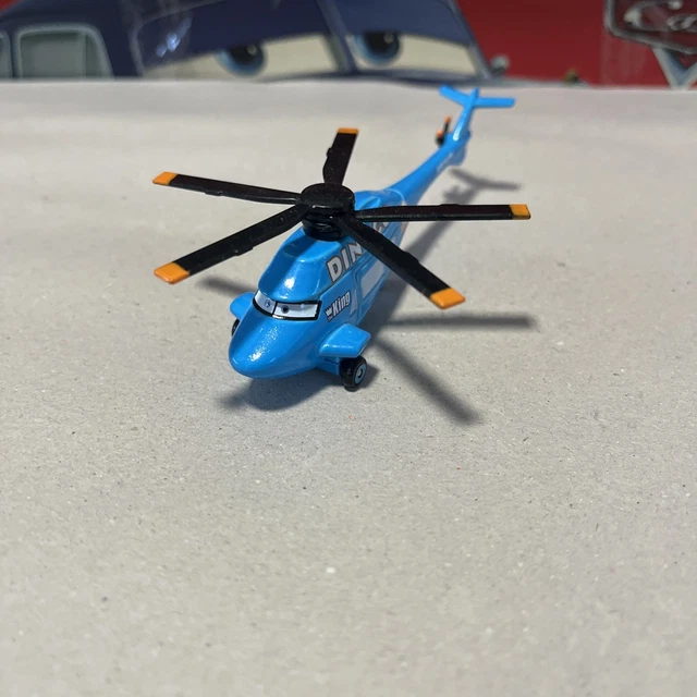 DISNEY PIXAR CARS Diecast Dinoco Helicopter "Rotor Turbosky” £9.03 ...