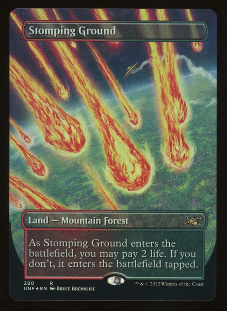 STOMPING GROUND - FOIL - Borderless - MTG Unfinity - RareCo EUR 0,01 ...