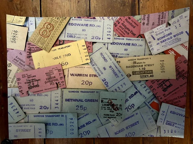 ORIGINAL BRITISH RAIL And London Underground Ticket Poster A3 £9.99 ...