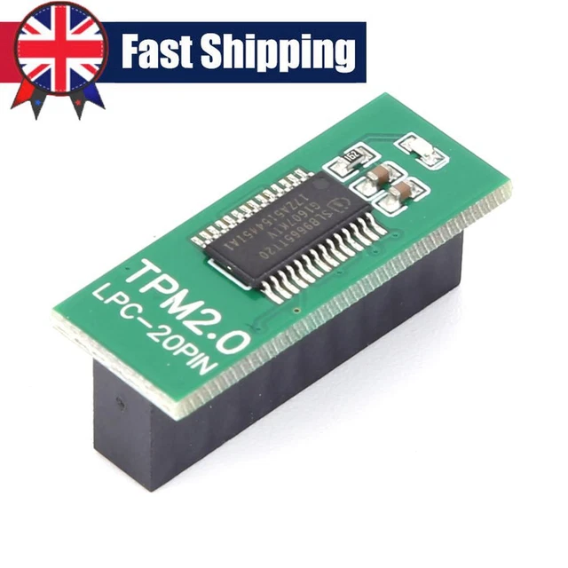 TPM 2.0 TRUSTED Platform Module LPC-20PIN Motherboard Card Module ...