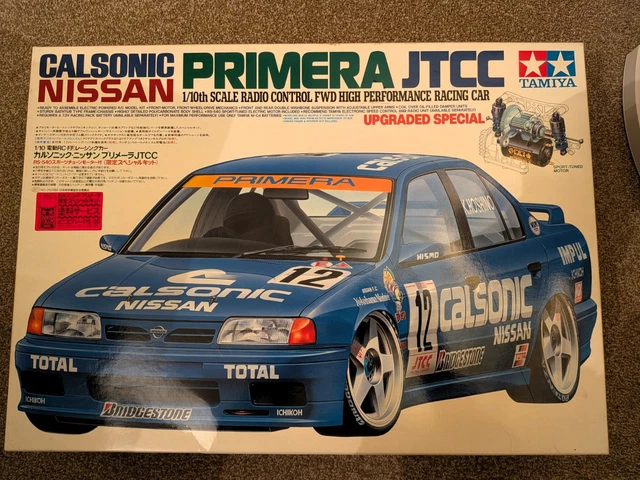 1/10 RC TAMIYA Calsonic Nissan Primera JTCC Upgrade Special (58151 ...