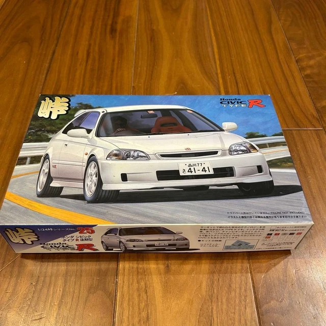 FUJIMI 124 HONDA Civic Type R EK9 Plastikmodell unmontiert Neu EUR 91 ...