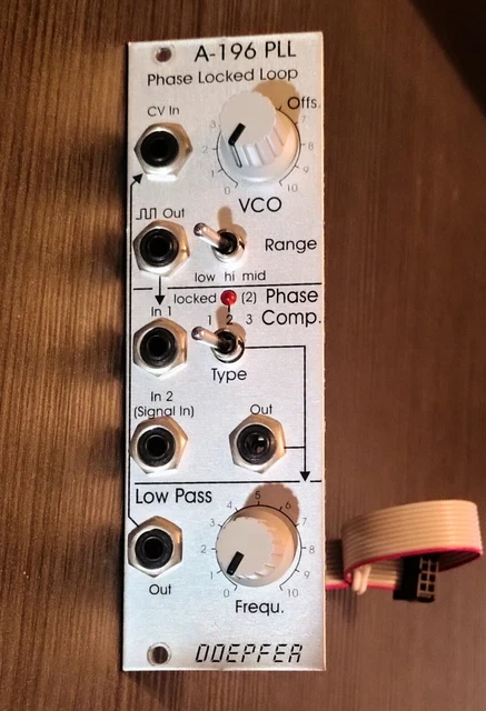 DOEPFER A-196 PHASE Locked Loop Eurorack PLL Module £55.00 - PicClick UK DOEPFER A-196 PHASE Locked Loop Eurorack PLL Module £55.00 - PicClick UK