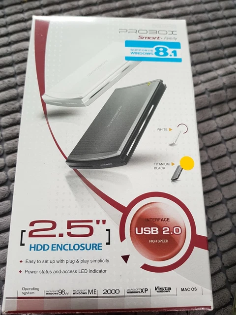 PROBOX SMART FAMILY External Harddrive Enclosure With Case. £14.99 ...