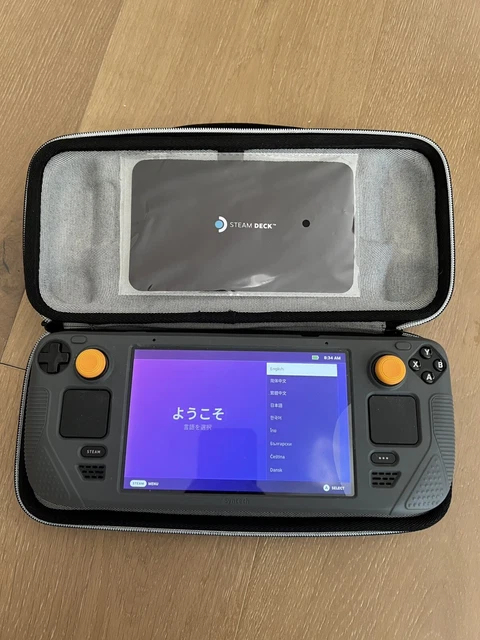 VALVE STEAM DECK LCD 512GB Handheld Console With Silicone Case Included ...