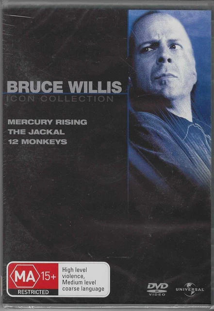 BRUCE WILLIS ICON Collection (Box Set, DVD, 2000) Brand New Gift Idea ...