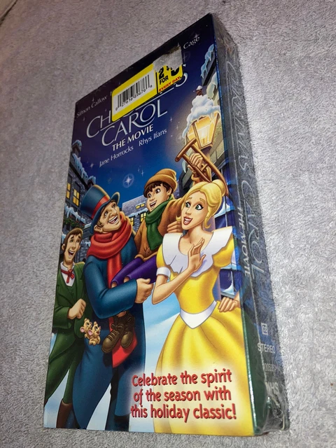 VINTAGE NEW/SEALED A Christmas Carol 2001 VHS Tape Kids Cartoon Classic ...