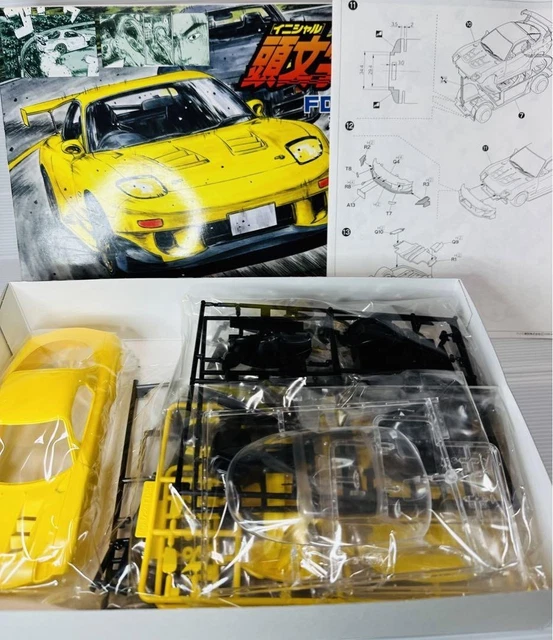 FUJIMI 124 ESCALA Inicial D RX7 Takahashi Keisuke Modelo Sin Usar EUR ...