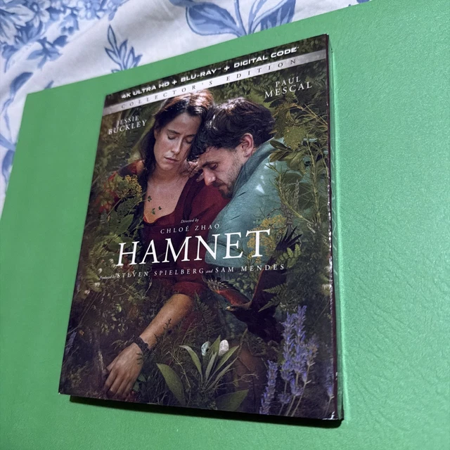 HAMNET (4K/BLU-RAY, 2026) Paul Mescal Jessie Buckley romance drama ...