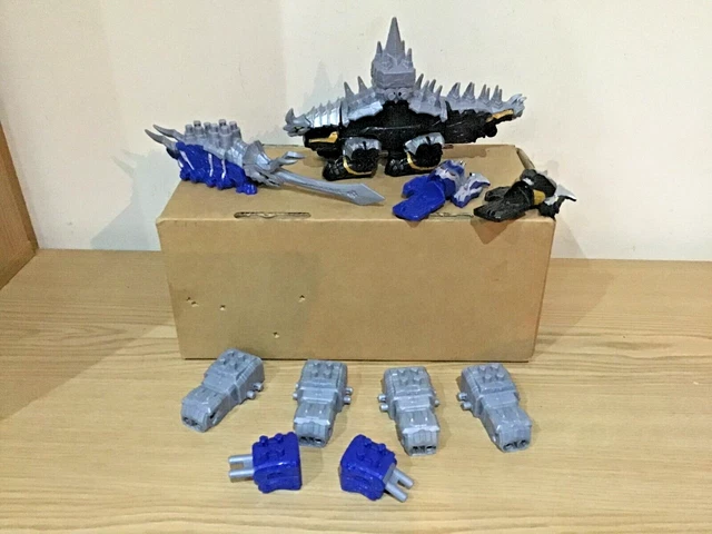 POWER RANGERS DINO Fury Tricera Blade + Stego Spike Zord Link Set3 +2 ...