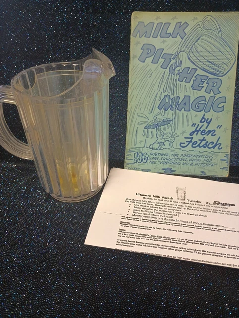 MILK PITCHER MAGIC by Hen Fetsch 60 ounce Vanishing Milk Trick £24.02 ...