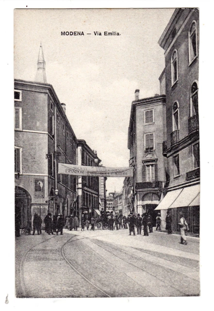 CARTOLINA - MODENA - Via Emilia. EUR 11,25 - PicClick IT