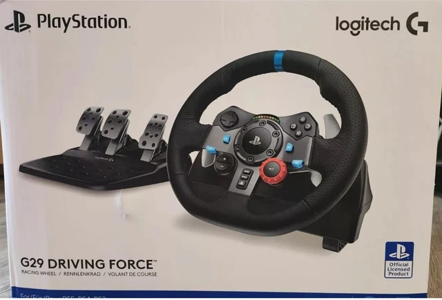 LOGITECH G29 DRIVING Force Racing Wheel for PS5/PS4/PC - Black Brand ...