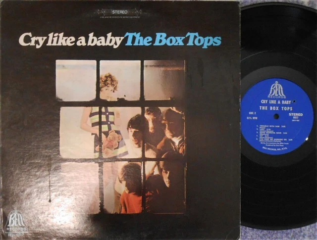 BOX TOPS ORIG US LP Cry like a baby EX ’68 Bell 6017 Blue eyed soul ...