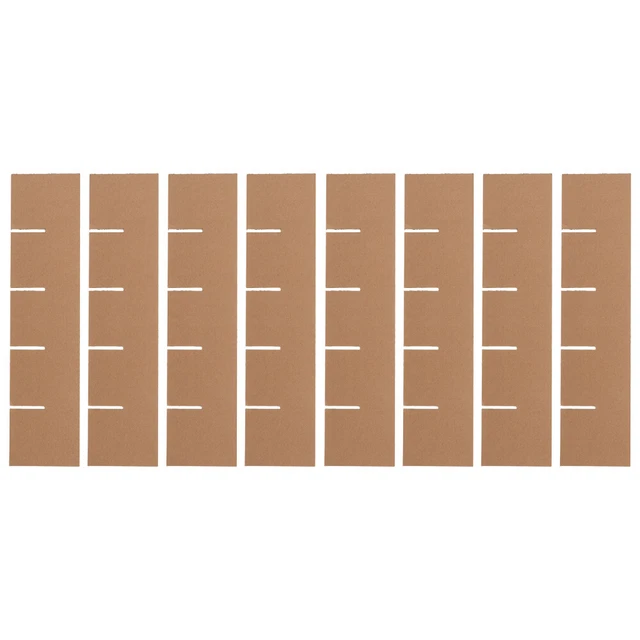 DIVISORES DE CELDAS corrugadas de cartón de 8 piezas cajas de embalaje ...