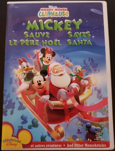 MICKEY MOUSE CLUBHOUSE - Mickey Saves Santa and Other Mouseketales (DVD ...