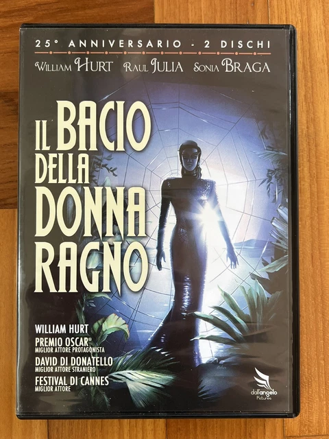 DVD IL BACIO della Donna Ragno 1985 Ed Dall’Angelo Pict Fuori Catalogo ...