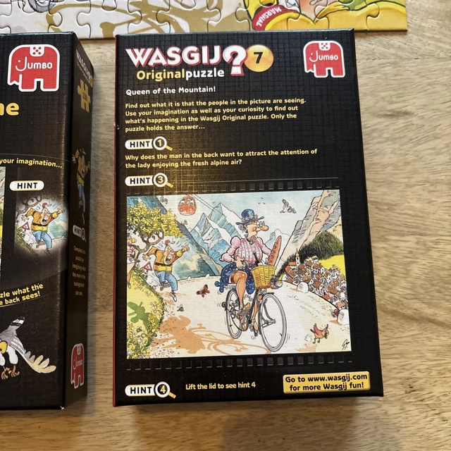 WASGIJ ORIGINAL 7 Queen Of The Mountain Mini Jigsaw Puzzle 150pcs ...