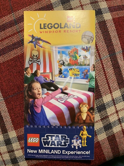 LEGOLAND WINDSOR THEME PARK MAP 2012 roller coaster amusement £3.49 ...