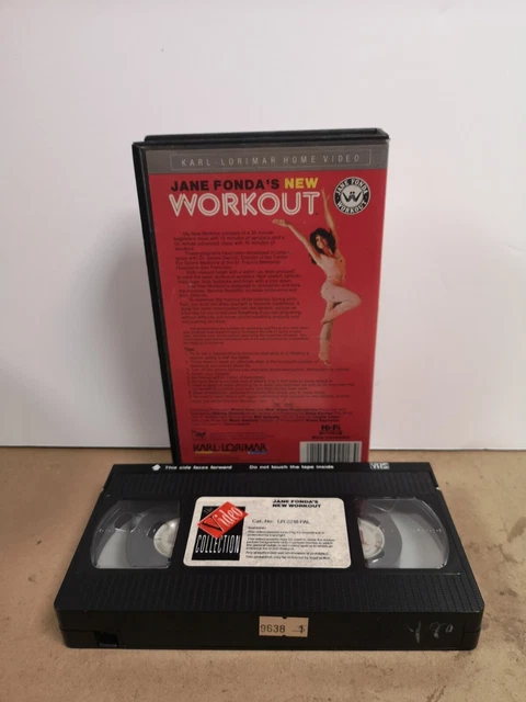 JANE FONDA'S NEW Workout - VHS Video - Pal - Video Cassette £5.99 ...