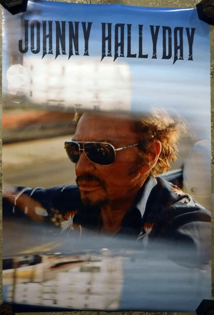 AFFICHE / POSTER Johnny Hallyday EUR 12,90 - PicClick FR