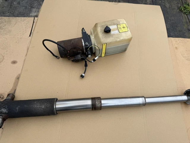 TRANSIT TIPPER HYDRAULIC pump Power Pack With Ram 12 volt Gwo £200.00 ...