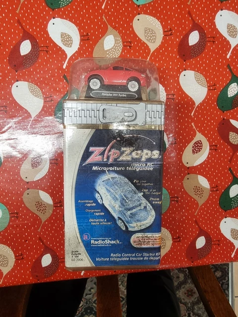 ZIP ZAPS RC car Porsche 911 Turbo red new sealed but worn packaging £10 ...