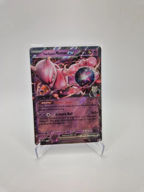 POKÉMON TCG TEAM Rocket's Mewtwo EX Black Star Promo Card SVP 216 NM £3 ...