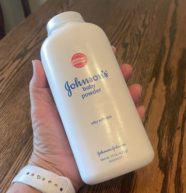 JOHNSONS BABY POWDER Original Formula 15 oz Big Talc Silky Discontinued ...
