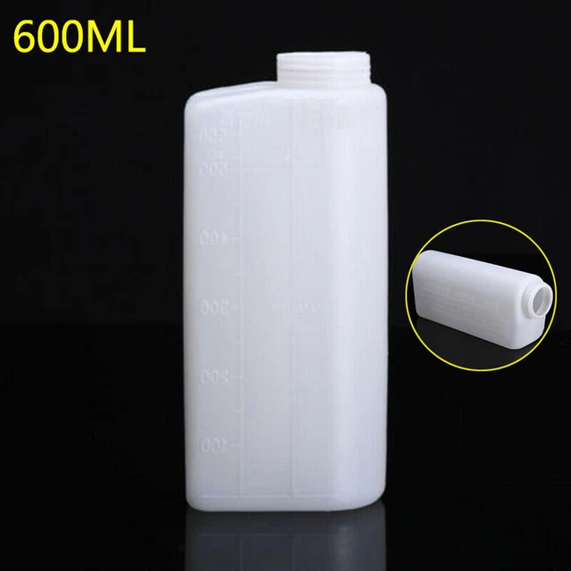 600ML 2 STROKE Oil Petrol Fuel Mixing Bottle Container for Chainsaw ...