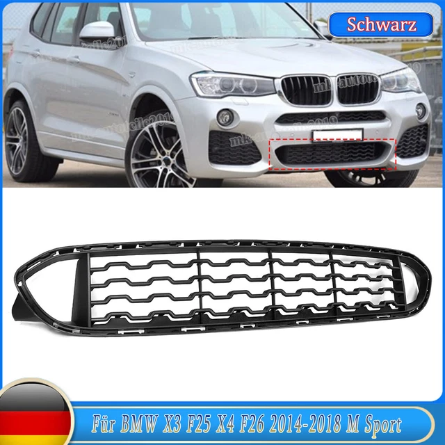 UNTERER FRONTGRILL 51118056939 für BMW F25 X3 / F26 X4 Sport Line 2015 ...