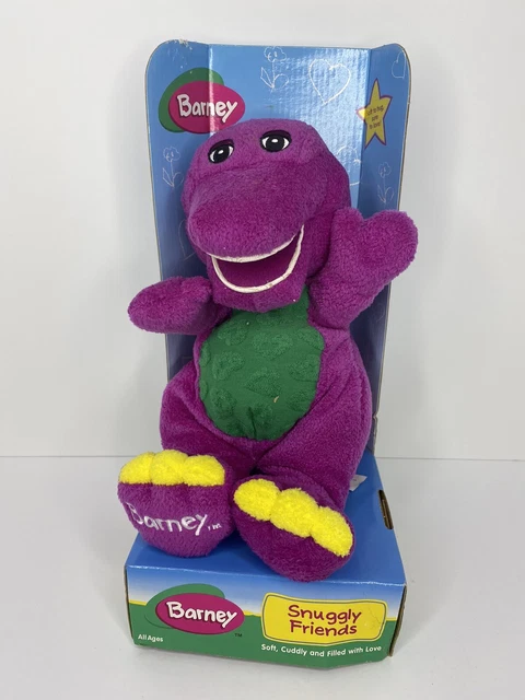 VTG BARNEY PLUSH Lyons Snuggly Friends 2001 New In Package Dinosaur £31 ...