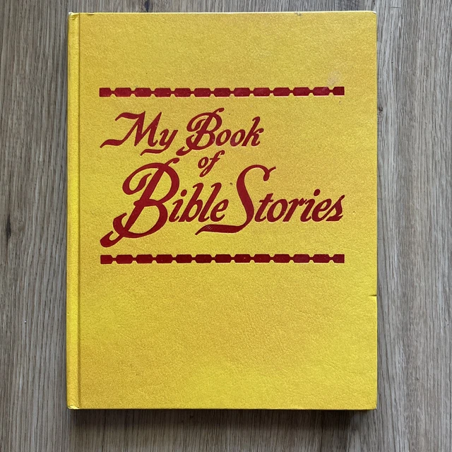 VINTAGE MY BOOK Of Bible Stories Watchtower Bible And Tract Society 1978 £31.73 - PicClick UK