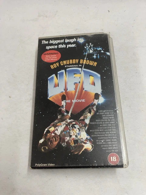 ROY CHUBBY BROWN Video VHS UFO The Movie Vintage Comedy Cert 18 1994 £ ...
