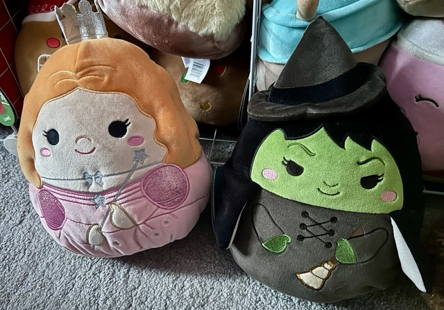 BNWT ELPHABA AND Glinda 8” Squishmallows Wizard of Oz Plush Soft Toy £ ...