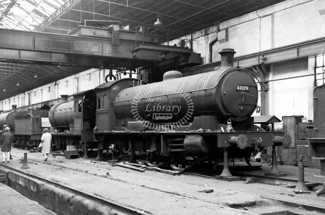 PHOTO BR BRITISH Railways Steam Locomotive Class Q6 63379 Gateshead ...