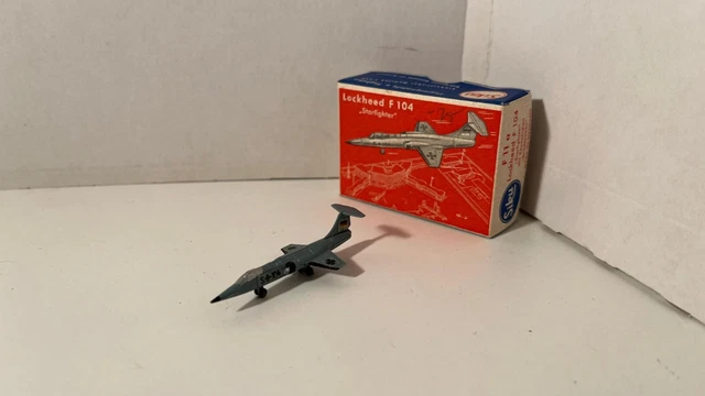 SIKU F11A LOCKHEED F104 "Starfighter" Bundeswehr sehr guter Zustand EUR ...