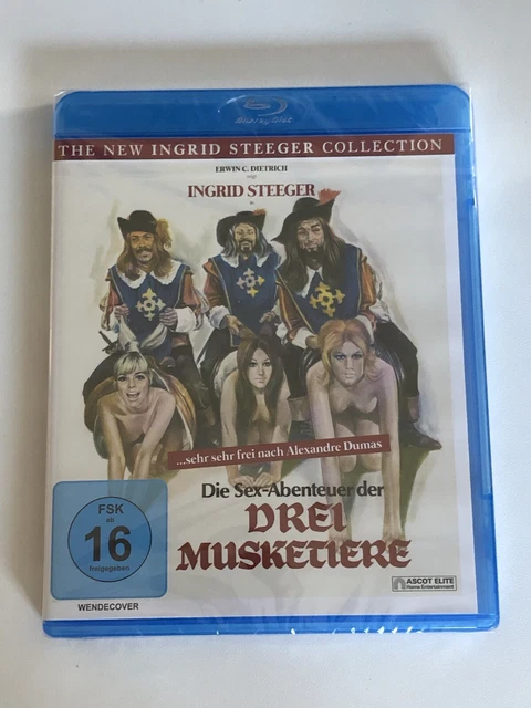 DIE SEX-ABENTEUER DER drei Musketiere (New Ingrid Steeger Collection) (Blu-ray) £17.46 - PicClick UK