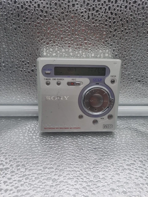 WALKMAN SONY LECTEUR Minidisc Player Mz-r700pc EUR 95,00 - PicClick IT