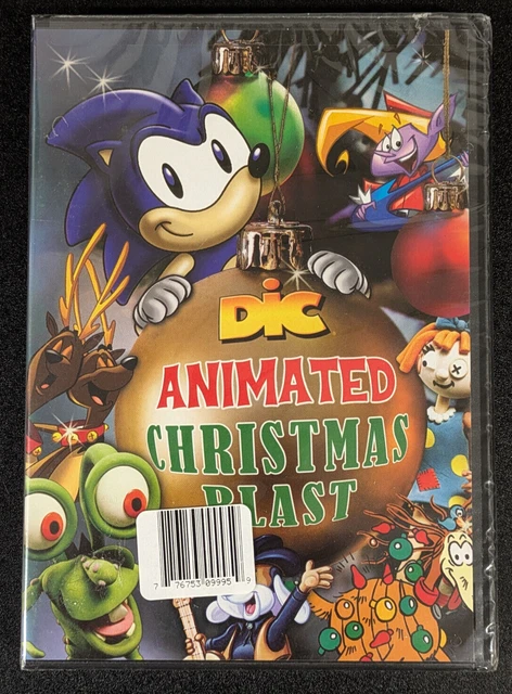 DVD DIC ANIMATED Christmas Blast Sonic Hedgehog Mr Bumpy NEW SEALED $10 ...