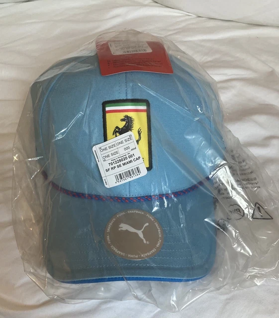 SCUDERIA FERRARI F1 Miami GP 2024 Special Edition Cap - BRAND NEW WITH ...