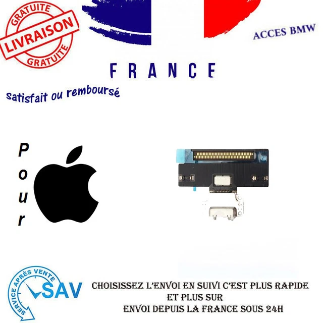 CONNECTEUR DE CHARGE Blanc Pour iPad Pro 10.5 A1701/A1709 EUR 8,99 ...