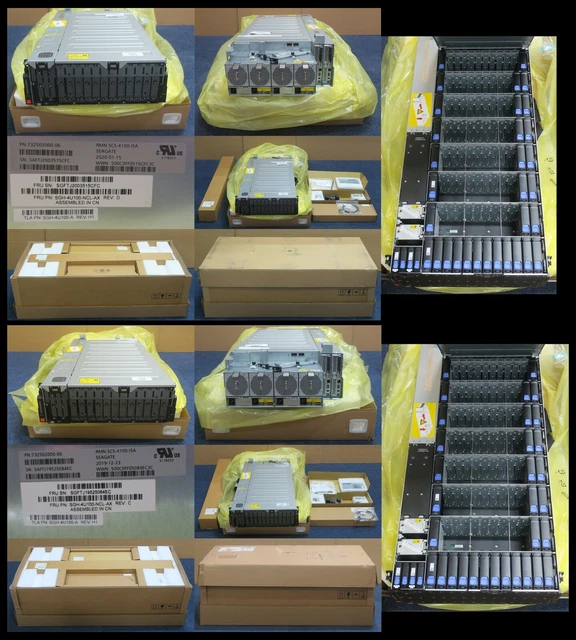 NEW HITACHI CONTENT Platform 2x HCP S11 + 2x EBOD 8x G10 D51B-2U Nodes ...