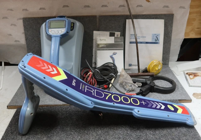 SPX RADIODETECTION RD8000 PXL Cable & Pipe Locator w/ TX-10 Transmitter ...