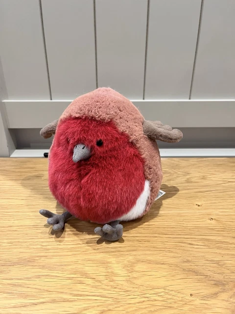 JELLYCAT PLUM ROBIN BNWT Plush Soft Toy Bird Christmas £42.28 - PicClick UK