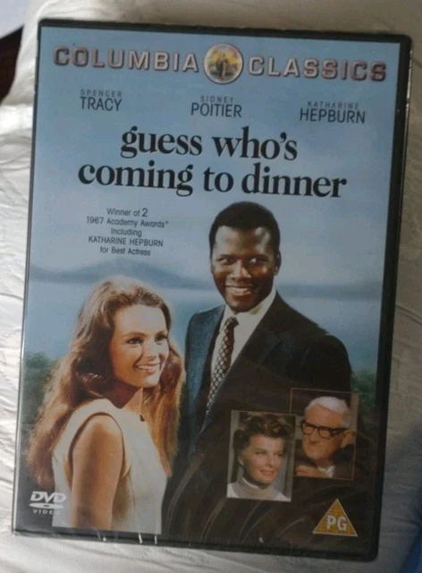 GUESS WHOS COMING To Dinner (DVD) Sidney Poitier, Katherine Hepburn New ...